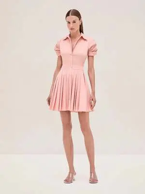 Alexis April Mini Dress - Salmon
