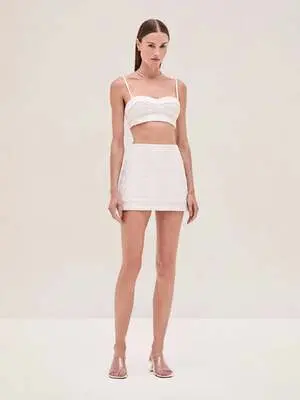 Alexis Kwon Skirt - Silver