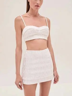 Alexis Kwon Skirt - Silver