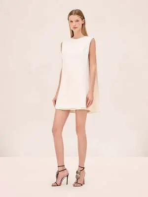 Alexis Mackenzie Mini Shift Dress - Off White