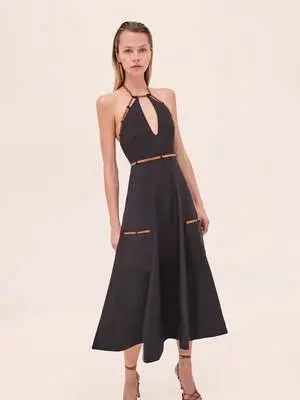 Alexis Arden Halter Midi Dress
