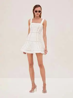 Alexis Mariyah Dress Embroidered Crochet Lace Mini