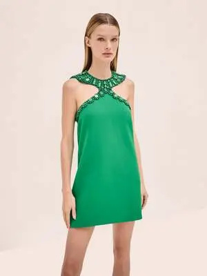 Alexis Manuela Mini Dress - Emerald