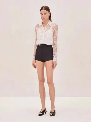 Alexis Luzia Lace Blouse - White