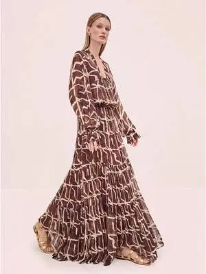 Alexis Mykael Dress - Sable