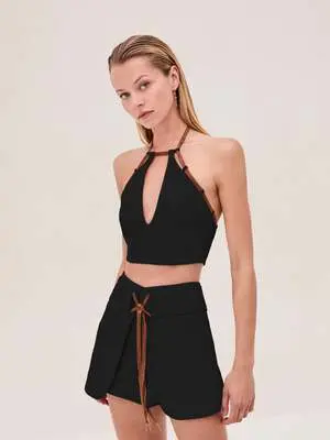 Alexis Prato Skort - Black