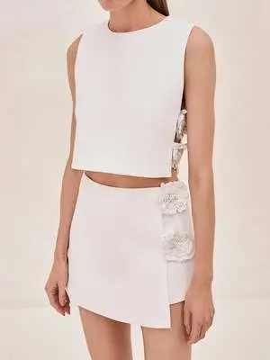 Alexis Raylin Top - White