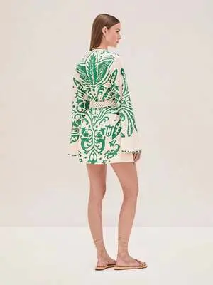 Alexis Noriko Tunic Dress - Emerald Palm