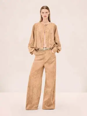 Alexis Rustikan Wide Leg Pant - Walnut