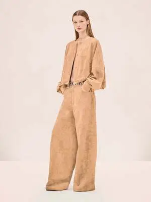 Alexis Rustikan Wide Leg Pant - Walnut