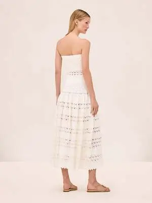 Alexis Payge Knit Eyelet Dress