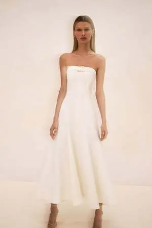 Alexis Pearse Dress - White