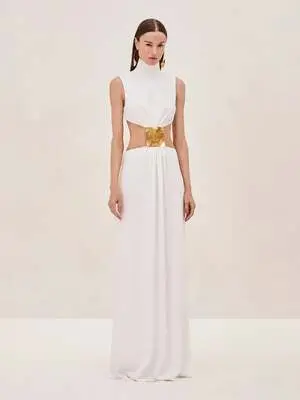 Alexis Prague Cut-out Dress - Ivory