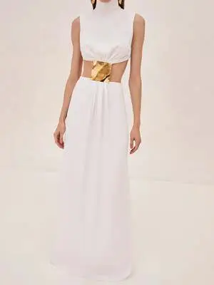 Alexis Prague Cut-out Dress - Ivory