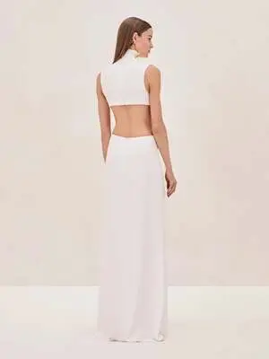 Alexis Prague Cut-out Dress - Ivory
