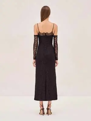 Alexis Rishell Lace Midi Dress