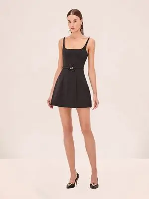 Alexis Shonda Mini Dress - Black