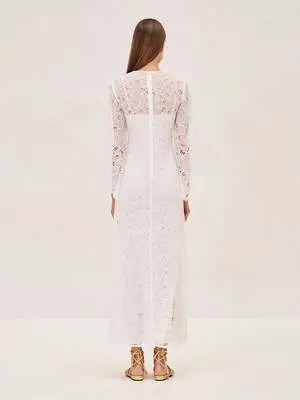 Alexis Sariyah Dress With Plunging Neckline And Bell Sleeves
