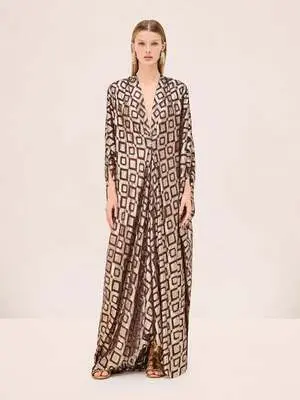 Alexis Avanti Maxi Dress - Cordovan