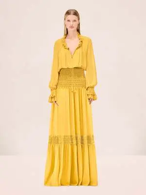 Alexis Tabitha Maxi Dress - Saffron