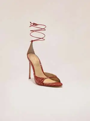 Alexis Sienna Stiletto Sandals - Crimson
