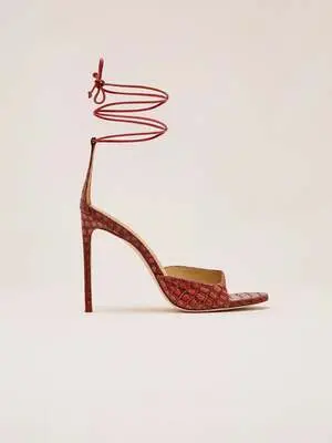 Alexis Sienna Stiletto Sandals - Crimson