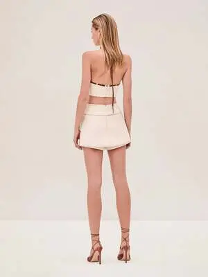 Alexis Saya Halter Crop Top