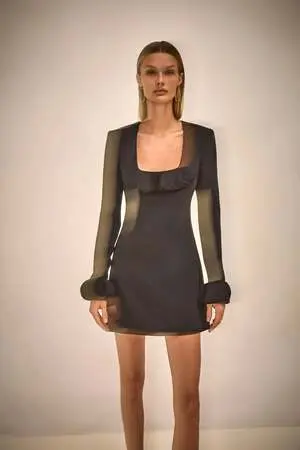 Alexis Tyra Mini Dress - Black