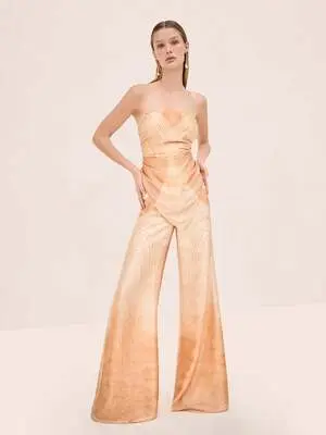 Alexis Tadi Scarf Top - Melon