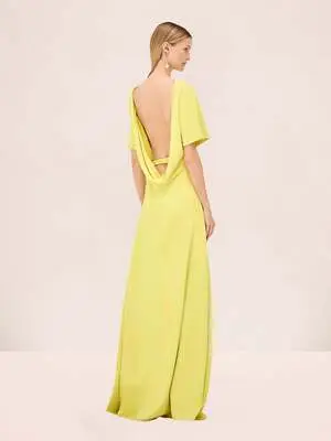 Alexis Vale Maxi Dress - Chartreuse