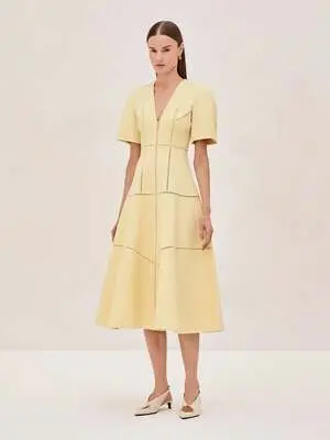 Alexis Valry Dress With Zipper Detail
