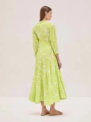 Alexis Bimini Midi Dress - Citron