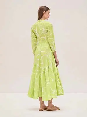 Alexis Bimini Midi Dress - Citron