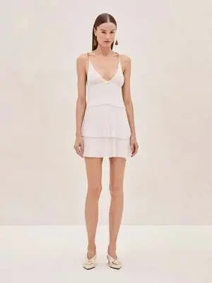 Alexis Brunia Mini Dress - White