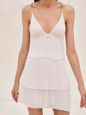 Alexis Brunia Mini Dress - White