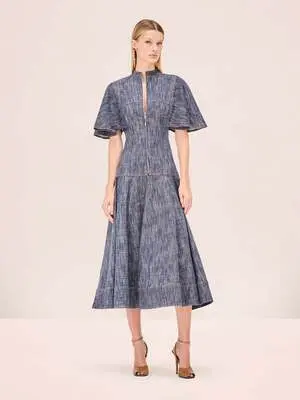 Alexis Weston Midi Dress - Denim
