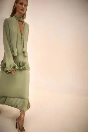Alexis Zuella Midi Dress - Sage