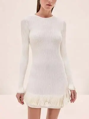 Alexis Bryn Mini Dress - Off White