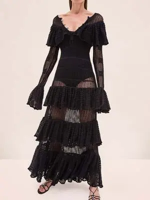 Alexis Carmen Dress - Black