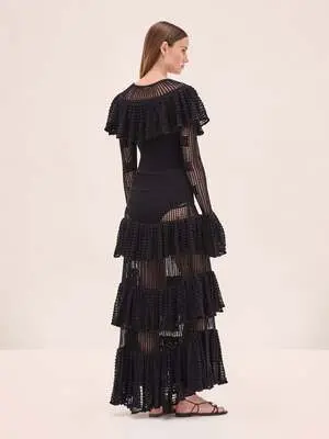 Alexis Carmen Dress - Black