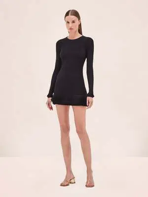 Alexis Bryn Mini Dress - Black