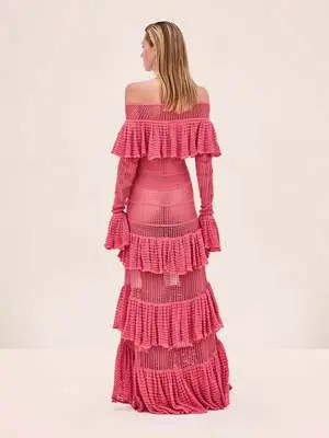 Alexis Carmen Dress - Orchid
