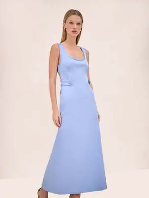Alexis Briette Dress - Azure