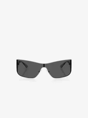 Michael Kors Melbourne Shield Sunglasses - Silver