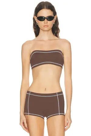 Staud Sara Bikini Top - Java