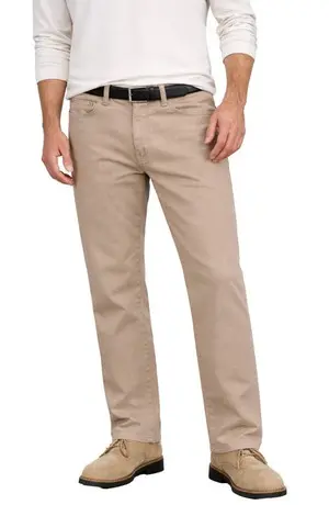 Fidelity Denim 50-11 Relaxed Straight Leg Jeans - Latte