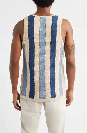 MAVRANS Striped Knit Tank