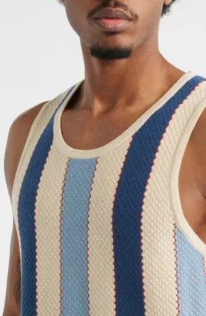 MAVRANS Striped Knit Tank