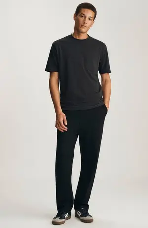MAVI Slub Jersey Pocket T-shirt - Pirate Black
