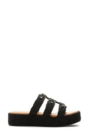 275 CENTRAL Sophia Platform Sandal - Black